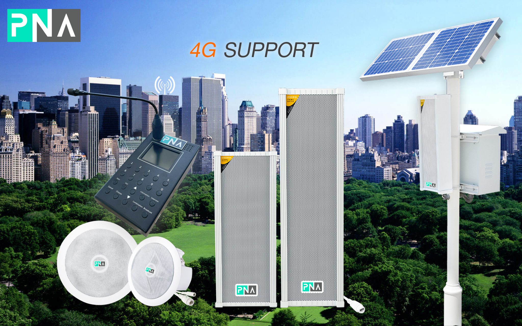 IP SPEAKER ลำโพงชนิดเครือข่ายอัฉริยะ - PNA.IN.TH